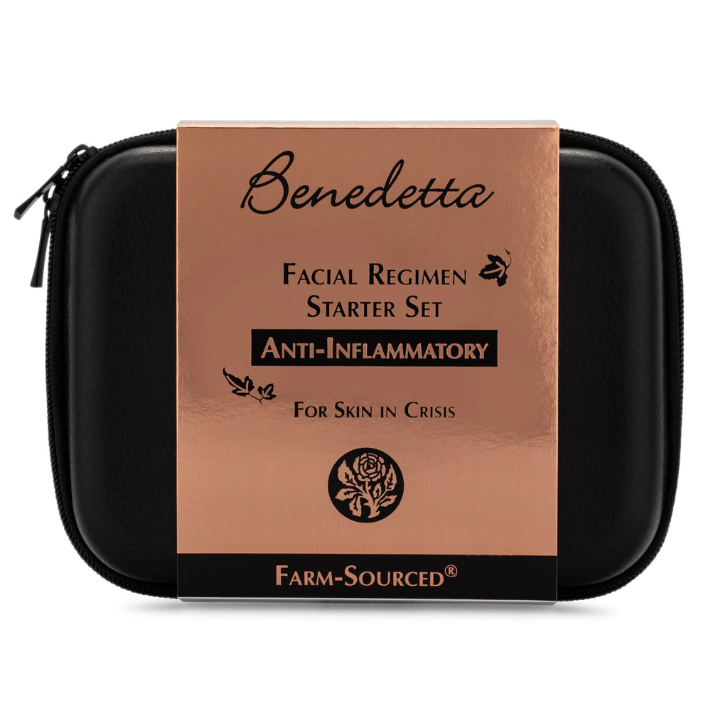 Facial Regimen Starter Set Anti-Inflammatory – Benedetta Skin Care